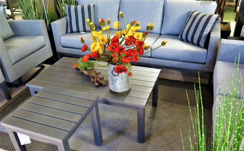 Deep Seating Set with Coffee Tables - Down to Earth Living