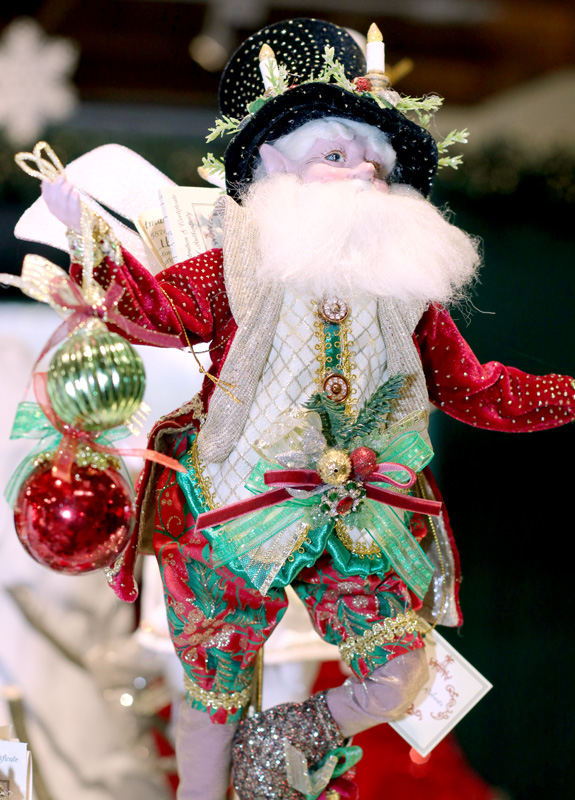 Fancy Santa Figurine – Down to Earth Living - Garden Center, Plant ...