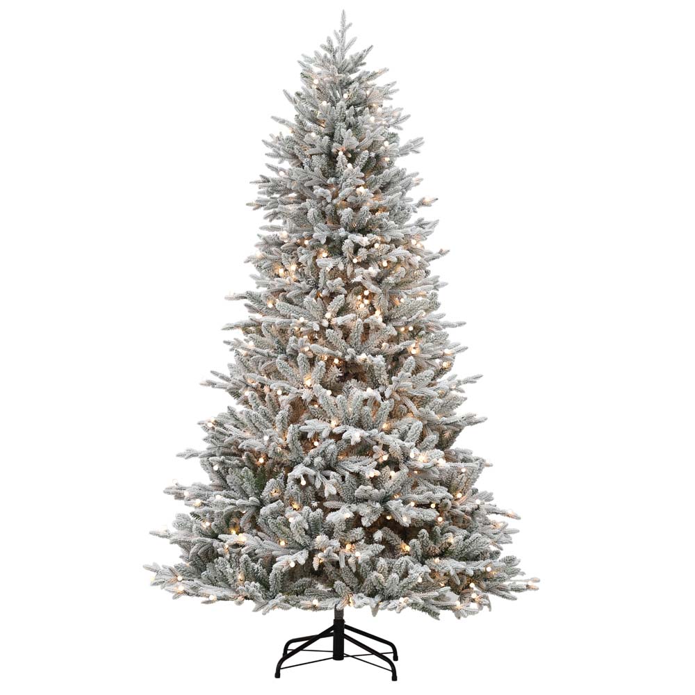 6.5' Northern Fir Flocked – Down to Earth Living - Garden Center, Plant ...